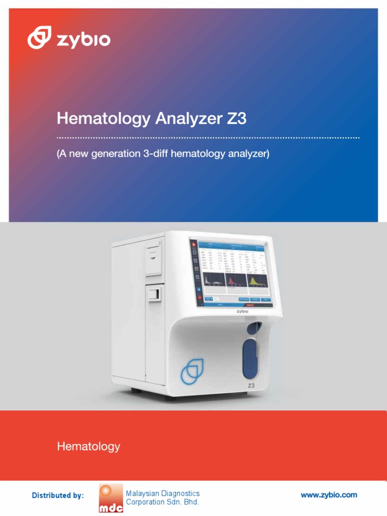 Zybio z3 Hematology MDC | PDF | Computing | Computer Hardware