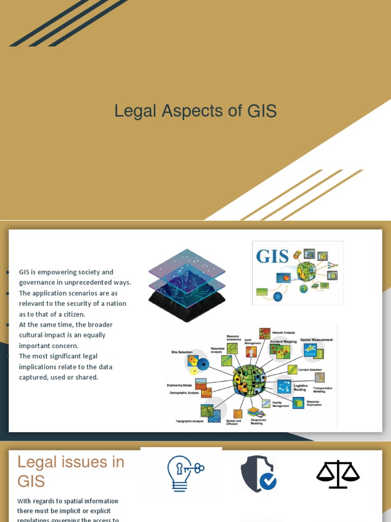 Legal Aspects of GIS | PDF | Legal Liability | Geographic Information ...