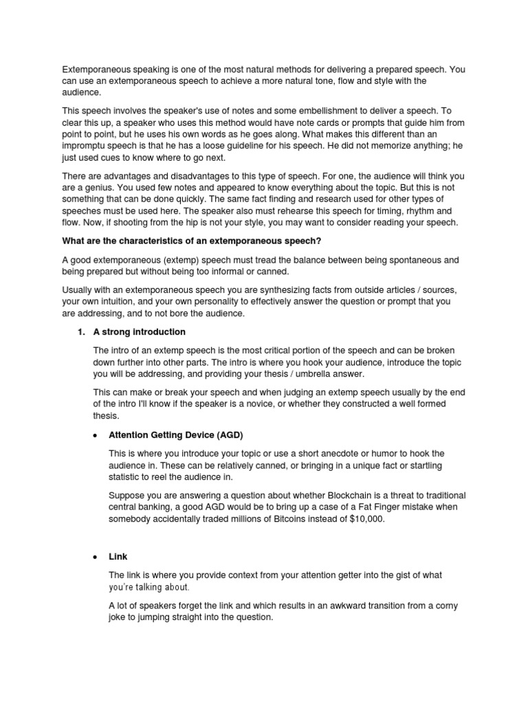 Extempo Speech | PDF | Argument | Cryptocurrency