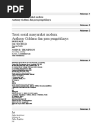 Teori Strukturasi Giddens | PDF