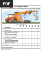 C03.Safety Inspection Checklist For Backhoe Loader (JCB) | PDF ...