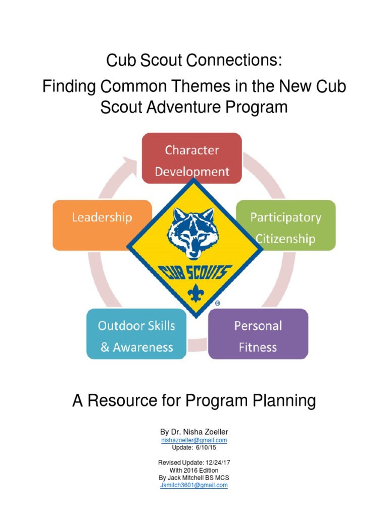 Cub Scout Adventure Program Themes | PDF | Swimming | Foods