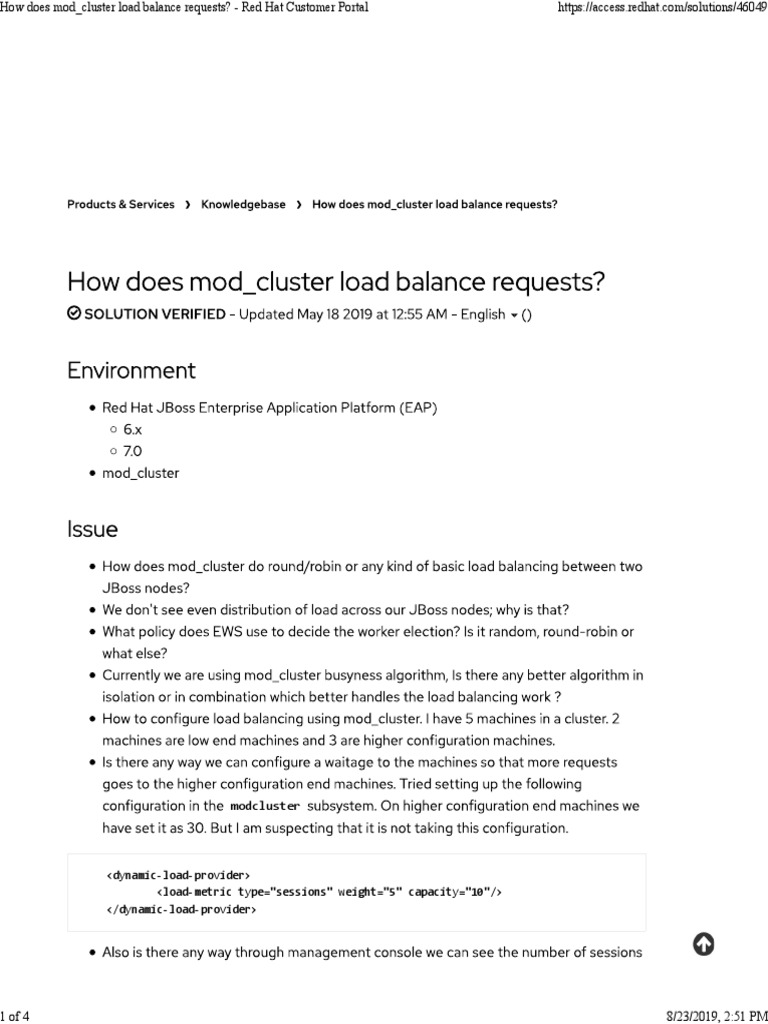 Modcluster | PDF | Computers | Technology & Engineering