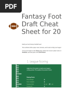 12-Team Snake Draft Order Guide | PDF