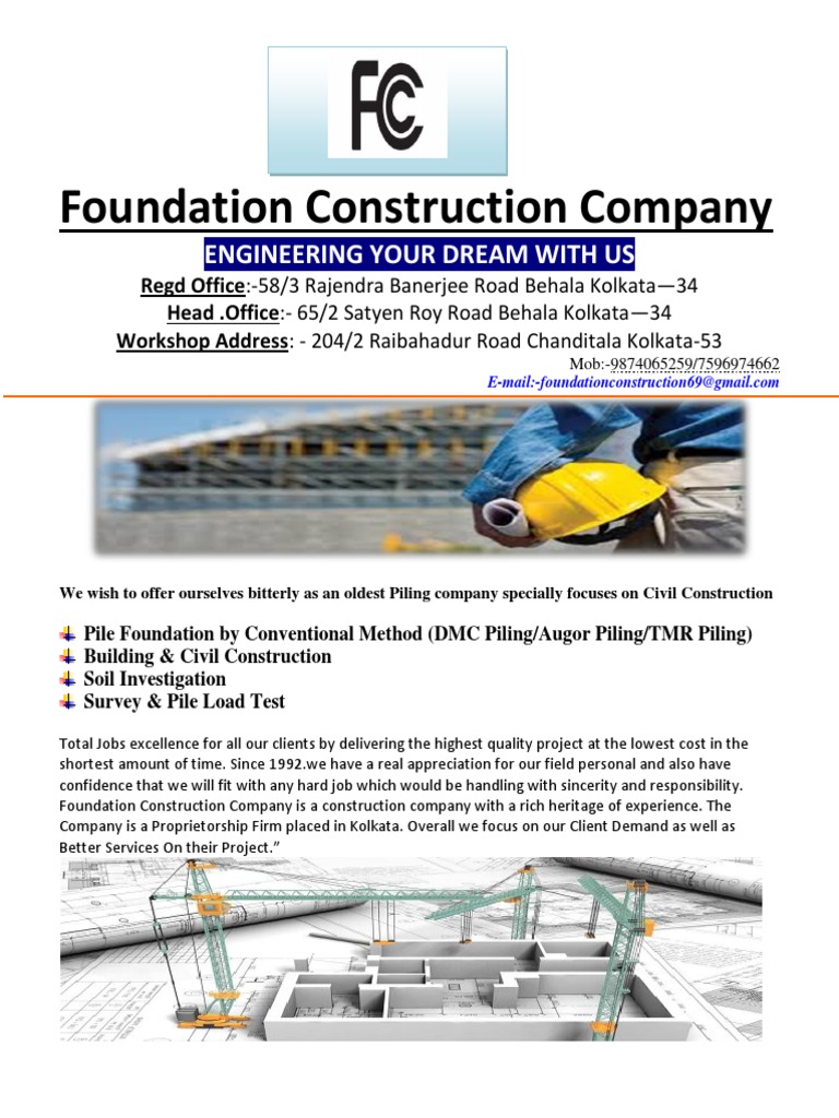 Pile Foundation PDF | PDF | Deep Foundation | Engineering