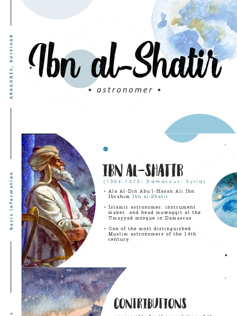 Ibn Al Shatir | PDF | Ancient Astronomy | Science