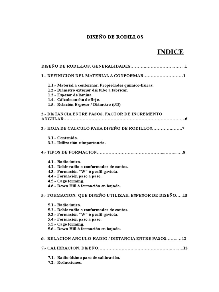 Diseño de Rodillos | PDF | Tubería (transporte de fluidos) | Soldadura
