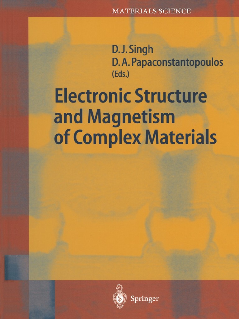 Electronic Structure and Magnetism of Complex Materials 2003 | PDF ...