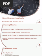 Coagulation Factor Half-Lives Overview | PDF | Coagulation | Blood Proteins