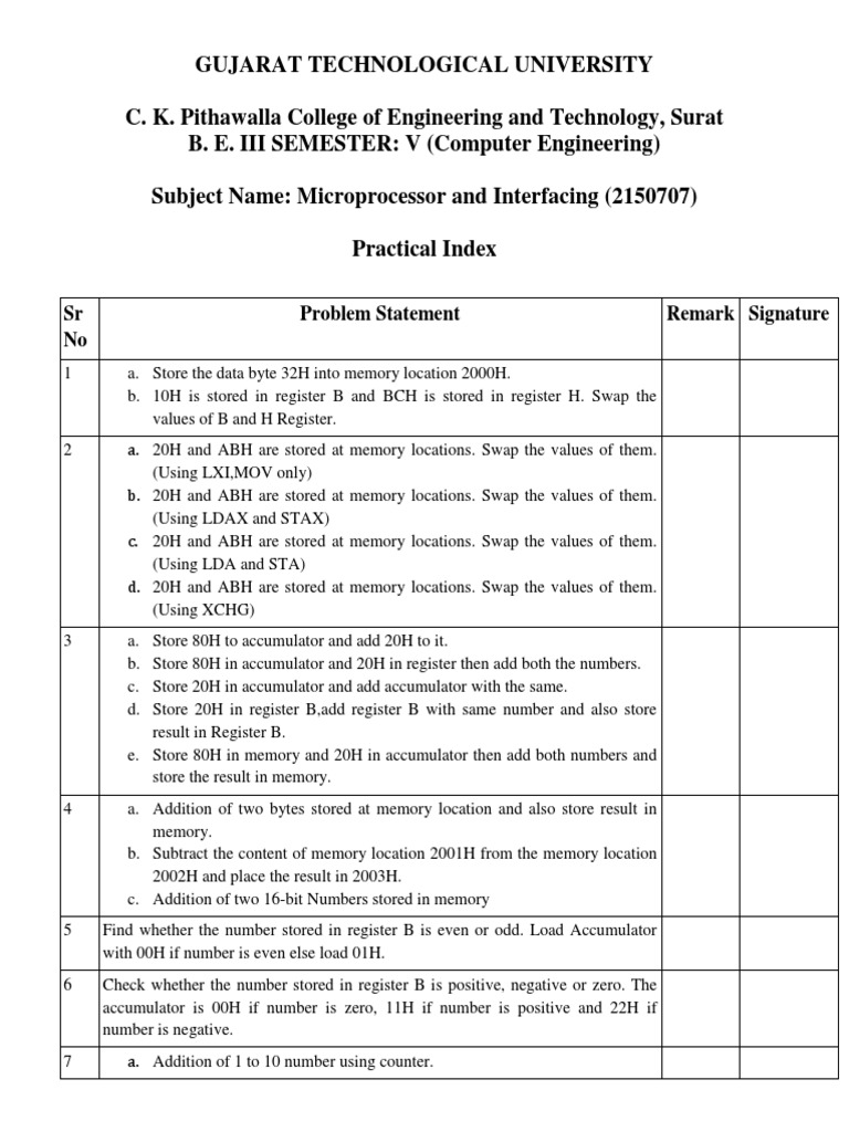 MI Practical Assignment Index | PDF | Binary Coded Decimal | Computer Data