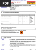 SDS-TOA Spray All Purpose | PDF | Personal Protective Equipment | Materials