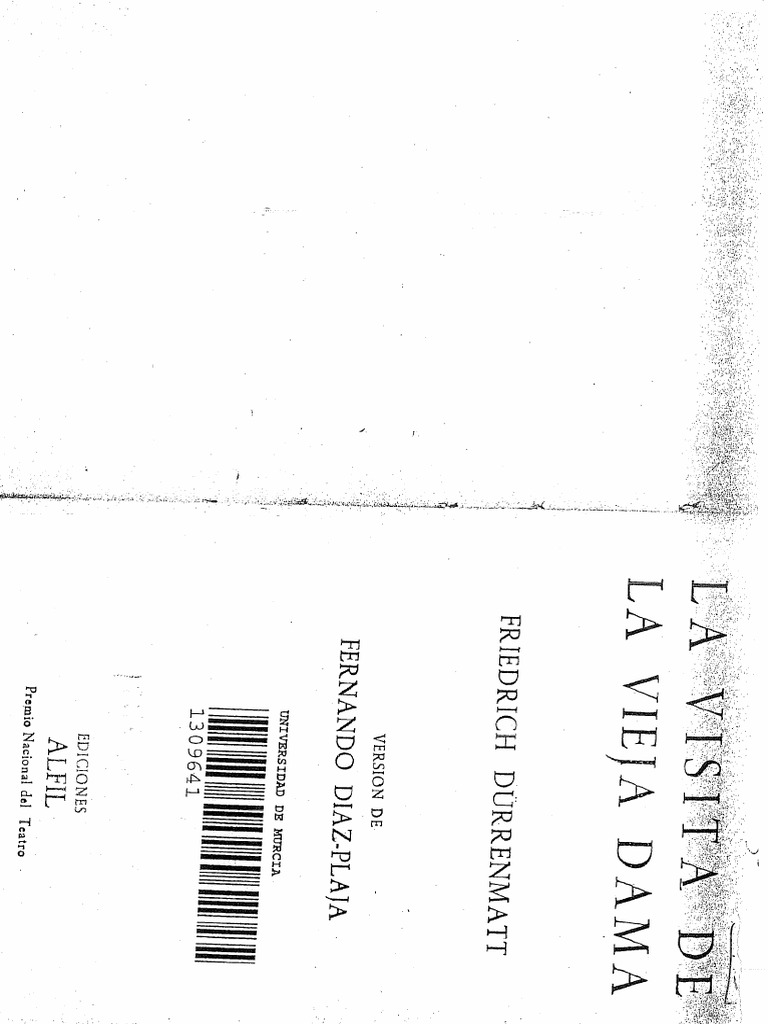La Visita de La Vieja Dama | PDF