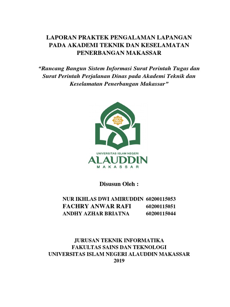 Format Penyusunan Laporan PPL | PDF