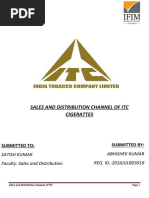 ITC Distribution Channel | PDF | Retail | Packaging And Labeling