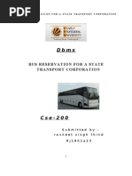 Bus Reservation Management System | PDF | Databases | Computing