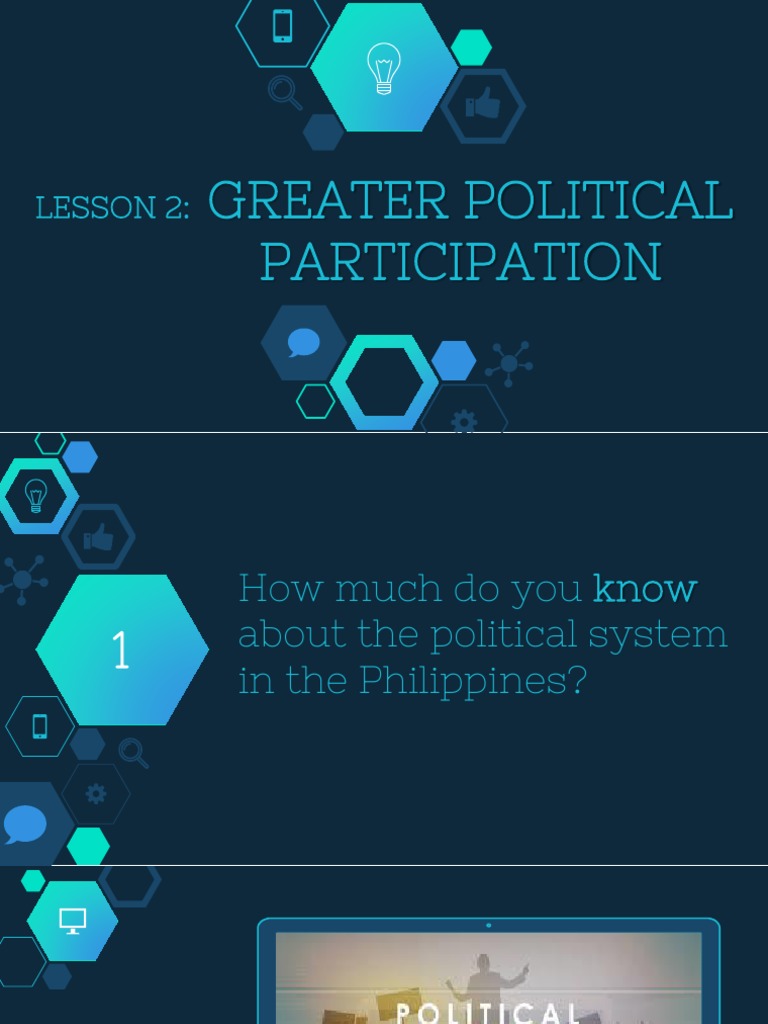 Greater Political Participation: Lesson 2 | PDF