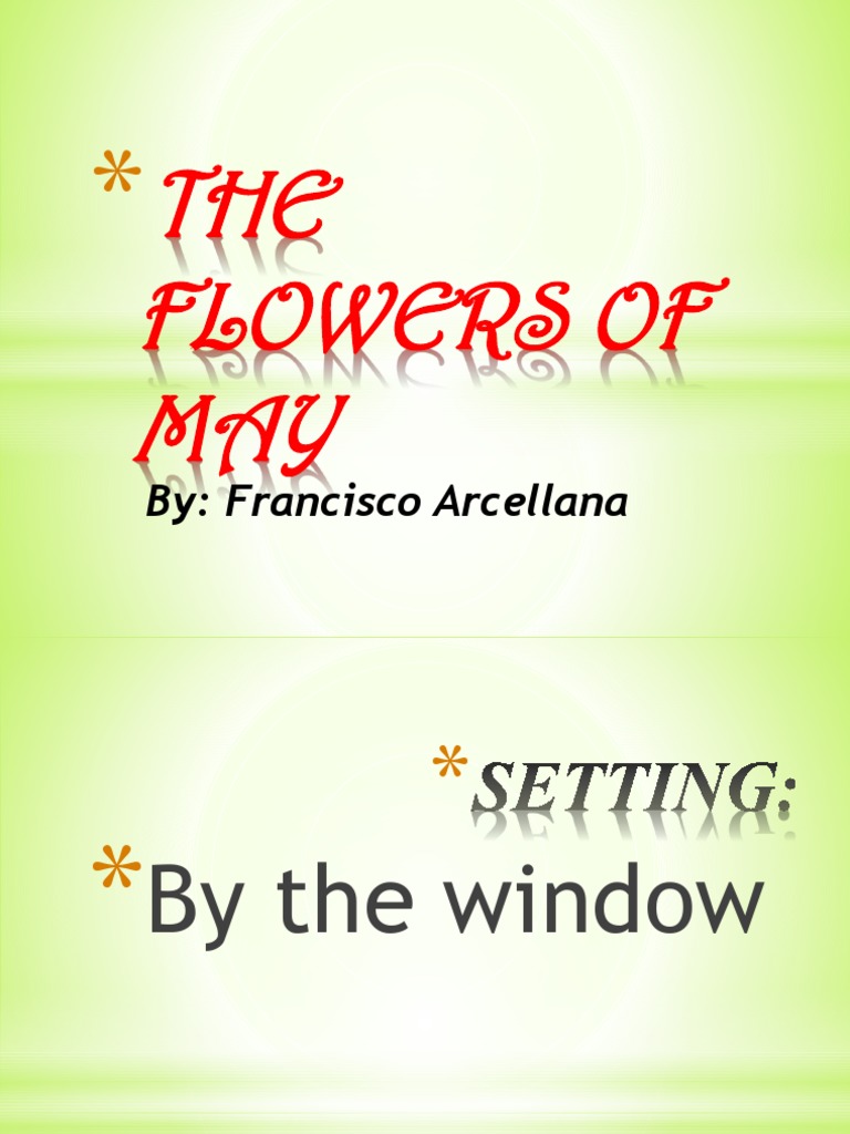 The Flowers of May | PDF