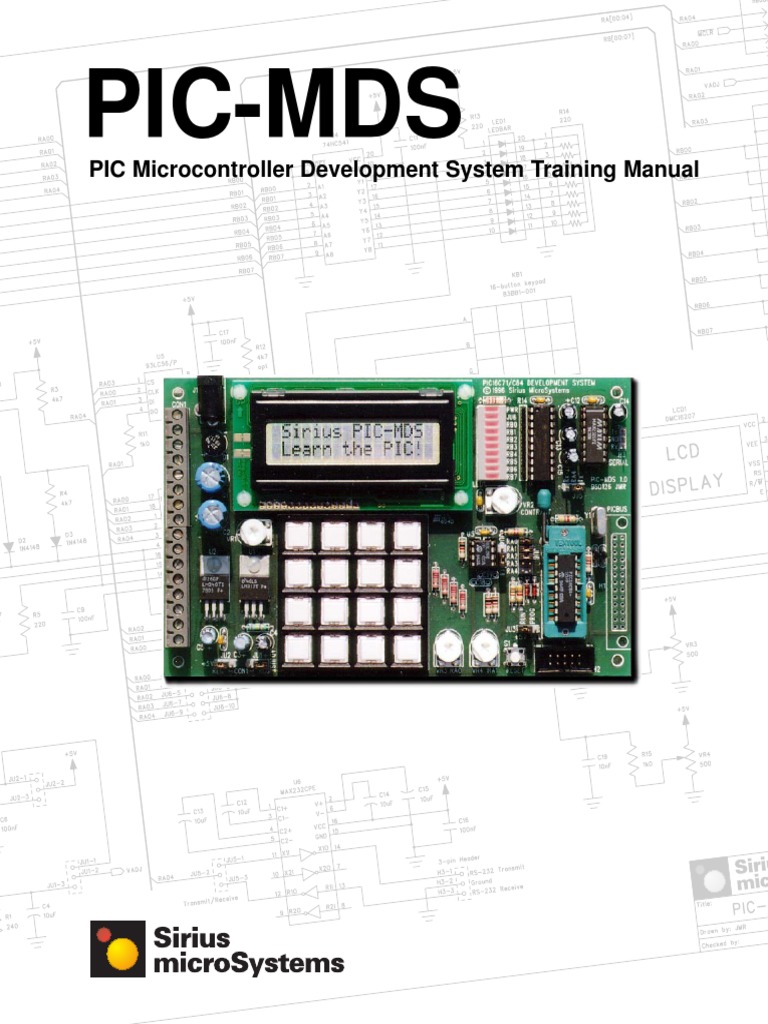 PIC-MDS Training Manual | PDF | Microcontroller | Random Access Memory
