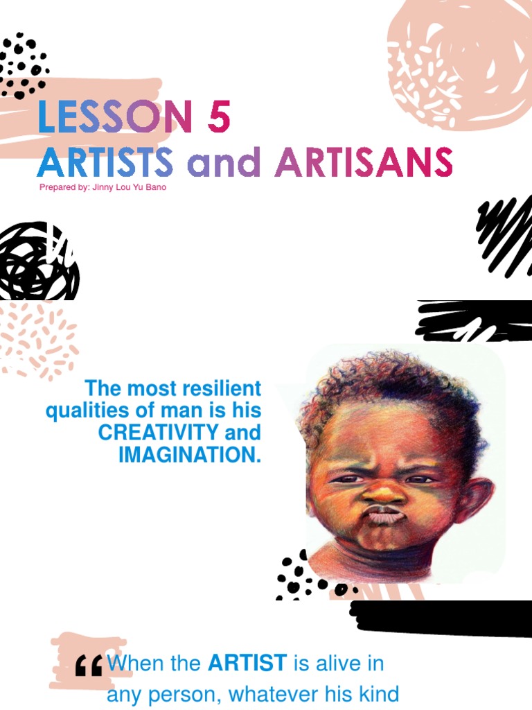 Lesson 5 - ARTS APPRECIATION | PDF | Museum | Paintings