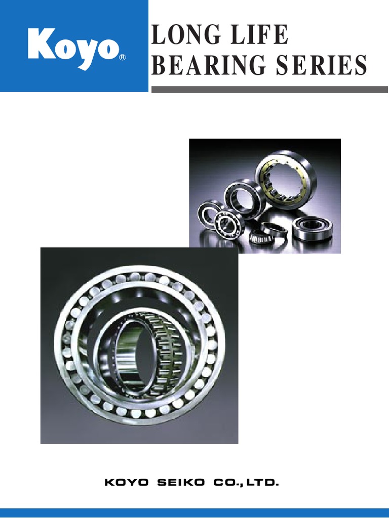 Long Life Bearing Series: CAT - NO.199E | Download Free PDF | Bearing ...