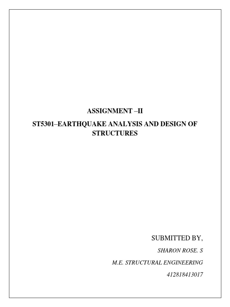 Earthquake Analysis and Design | PDF | Masonry | Wall