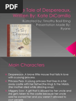 Despereaux Chapter Questions and Activities | PDF