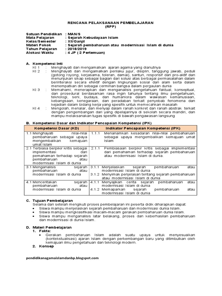 RPP Ski 12 PDF | PDF