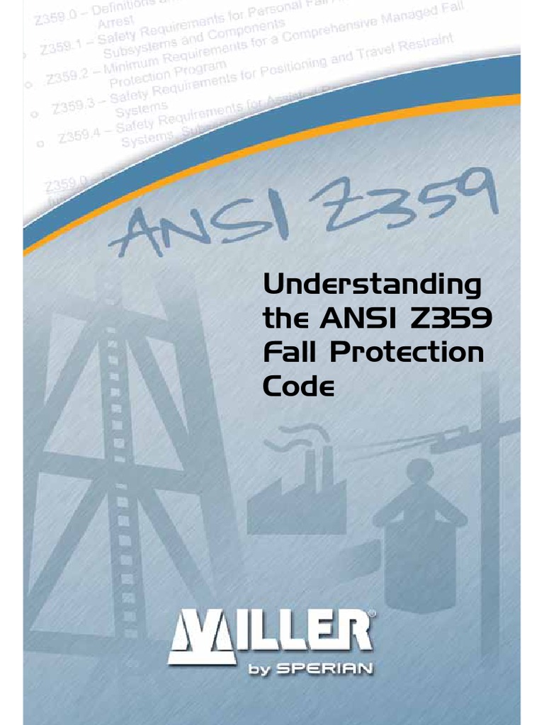 Understanding The ANSI Z359 Fall Protection Code: Training | PDF ...