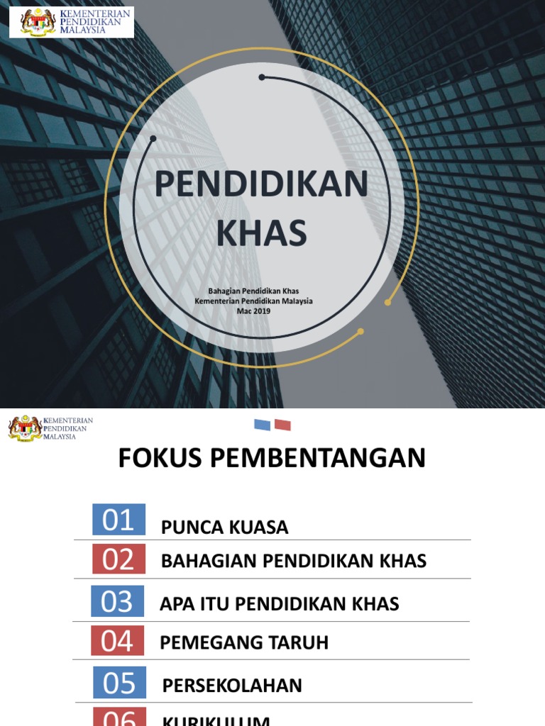 1 - Dasar Pendidikan Khas | PDF