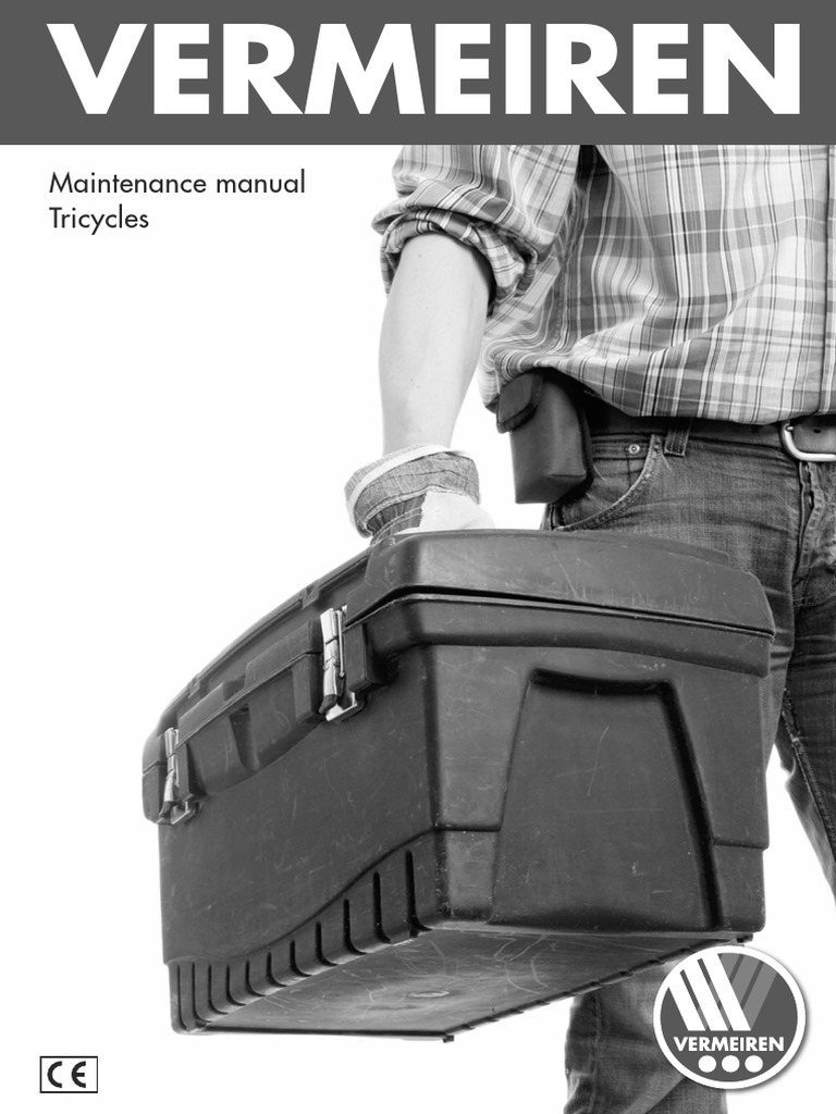 Tricycle Maintenance Guidelines | PDF | Battery Charger | Saddle