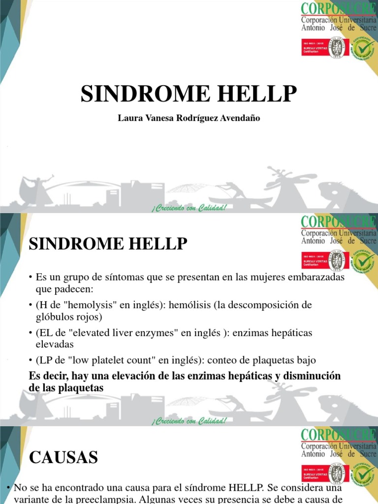 Sindrome Hellp 2 | PDF | El embarazo | Parto prematuro