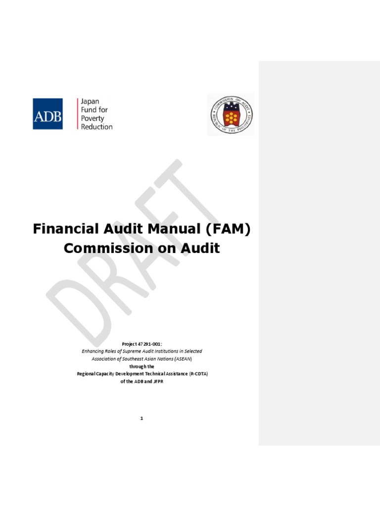 11.28.2018 Updated FAM | PDF | Financial Audit | Auditor's Report
