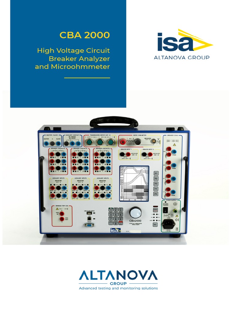 Cba 2000 en | PDF | Alternating Current | Mains Electricity