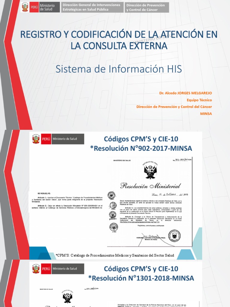 Manual HIS MINSA | PDF | Cáncer de mama | Cáncer