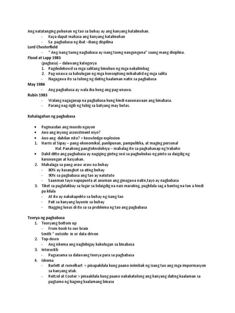 Pagbasa at Pagsulat Filipino 2 | PDF