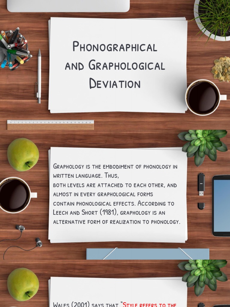 Phonographical and Graphological Deviation | PDF | Cognitive Science ...