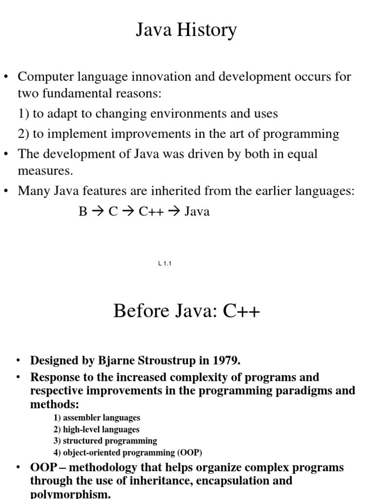 Java1 Pdf Java Virtual Machine Java Programming Language