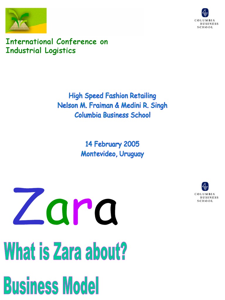 Zara Case Study - Amazing) | PDF | Retail | Inventory