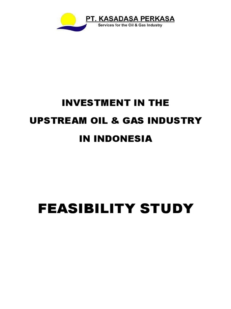 Feasibility Study - Oil and Gas | PDF | Petroleum | Natural Gas