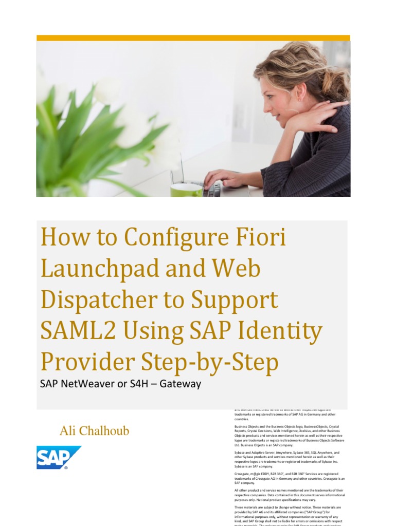 How To Configure Fiori Launchpad and Web Dispatcher To Support SAML2 ...