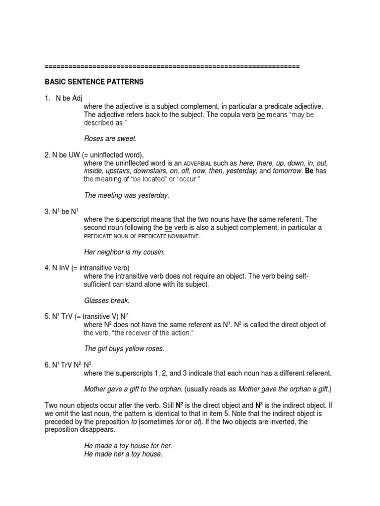 Structure of English | PDF | Grammatical Number | Verb