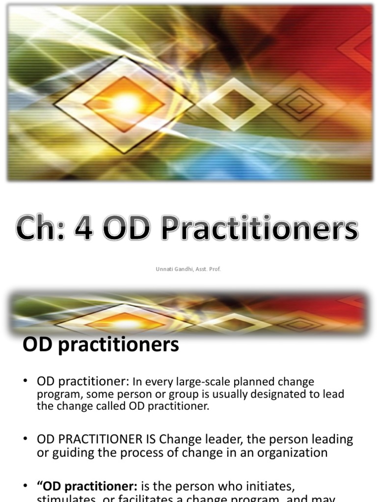 Od Practitioners Style | PDF | Perception | Leadership