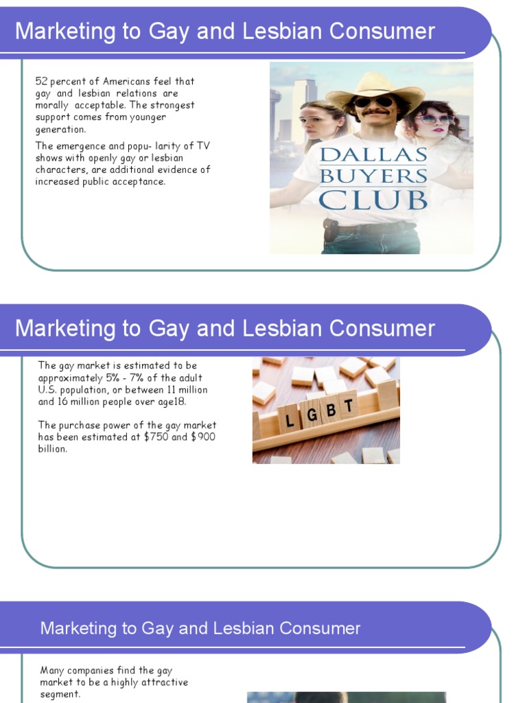 Marketing To Gay and Lesbian Consumer | PDF | Gay | Marketing