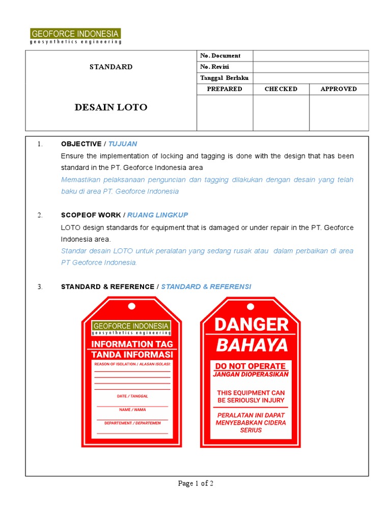 Desain Lototo Baru | PDF
