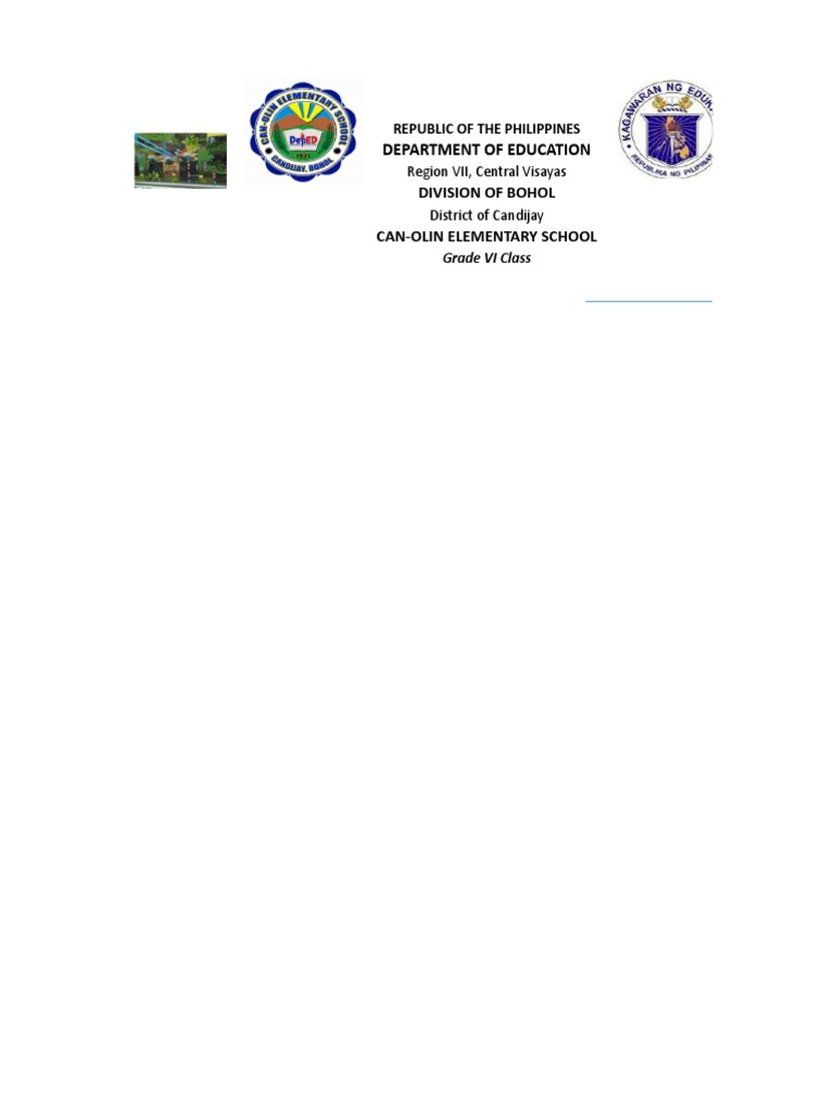 Report Heading Format | PDF