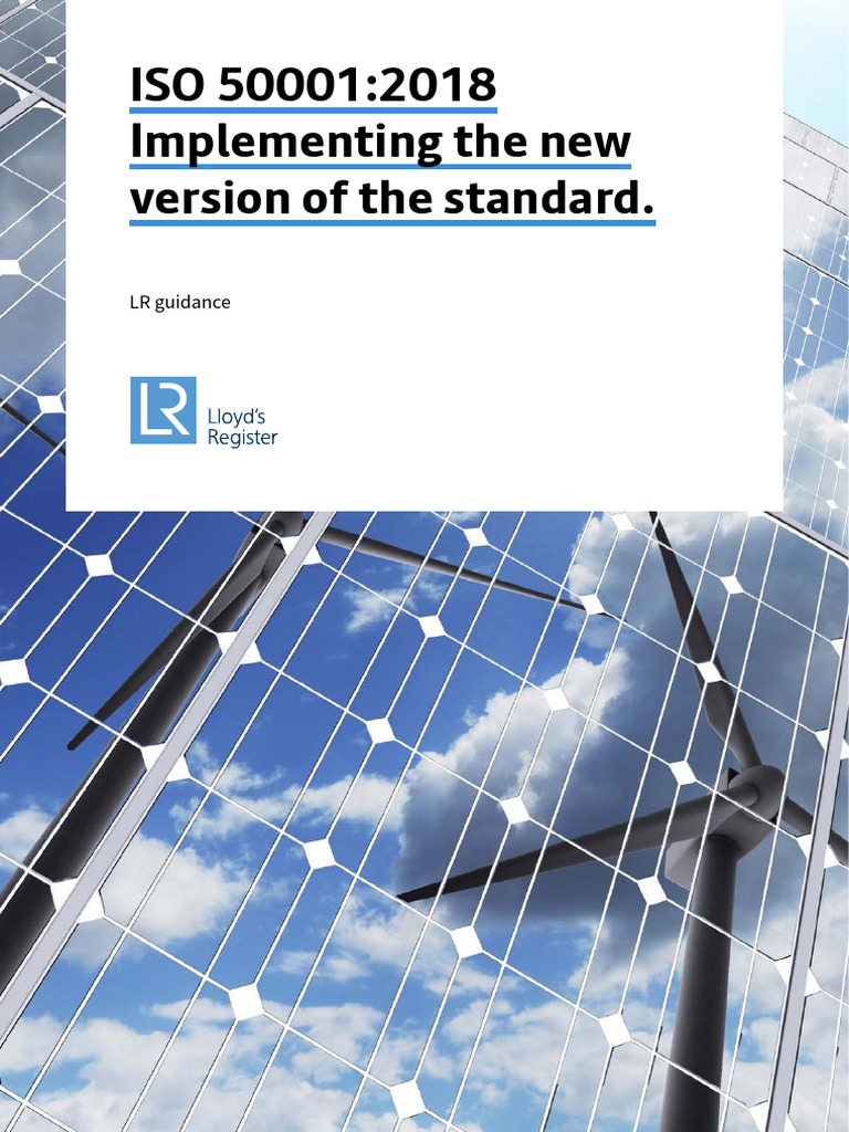 ISO 50001 Implementation Guide LR - India | PDF | Competence (Human ...