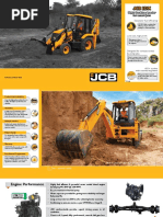 JCB 3DX Specifications Sheet | PDF | Loader (Equipment) | Transmission ...