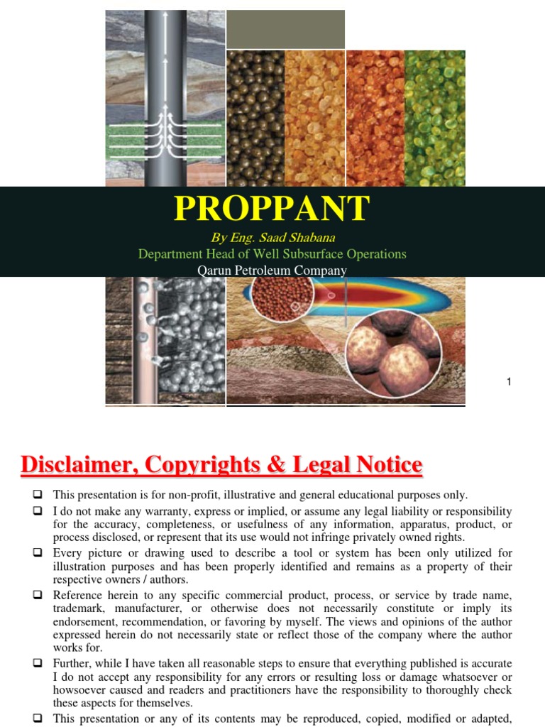 Proppant For Hydraulic Fracturing | PDF | Materials | Chemistry
