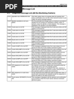 Alarms List | PDF | Machines | Mechanical Engineering