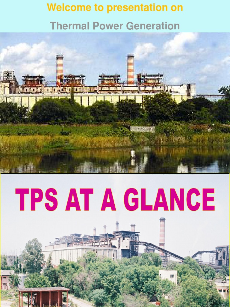 01 TPS Working | PDF | Coal | Electricity Generation